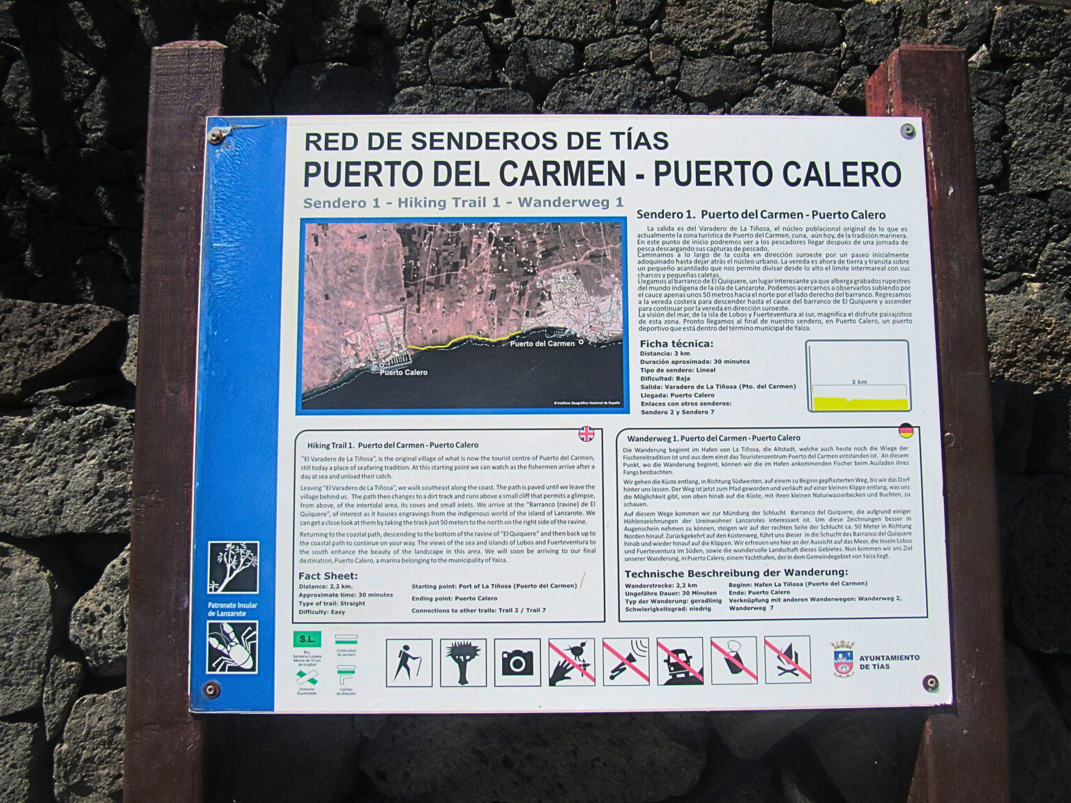 Puerto del Carmen to Puerto Calero Coastal Walk, Lanzarote ⋆ ...